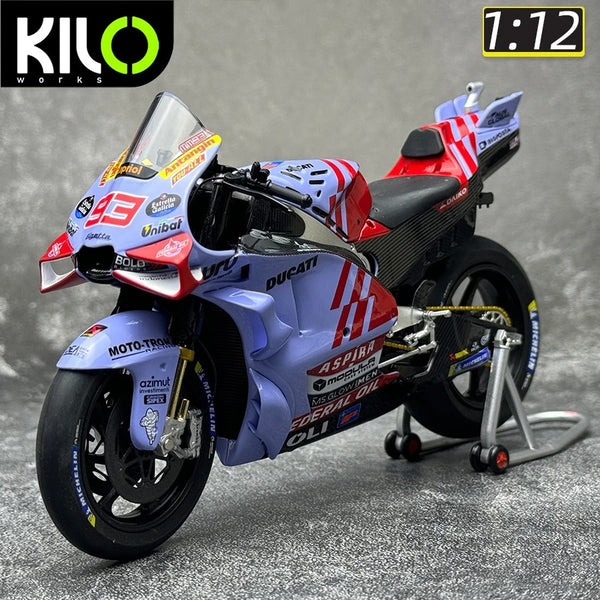 KILO works Scale 1/12 Prima Pramac Racing.Ducati GP23 - Thebikerskart
